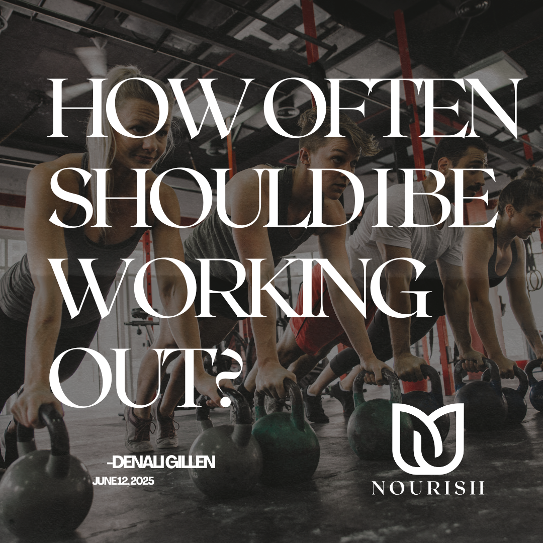 How Often Should I be Working Out? – Nourish Durango